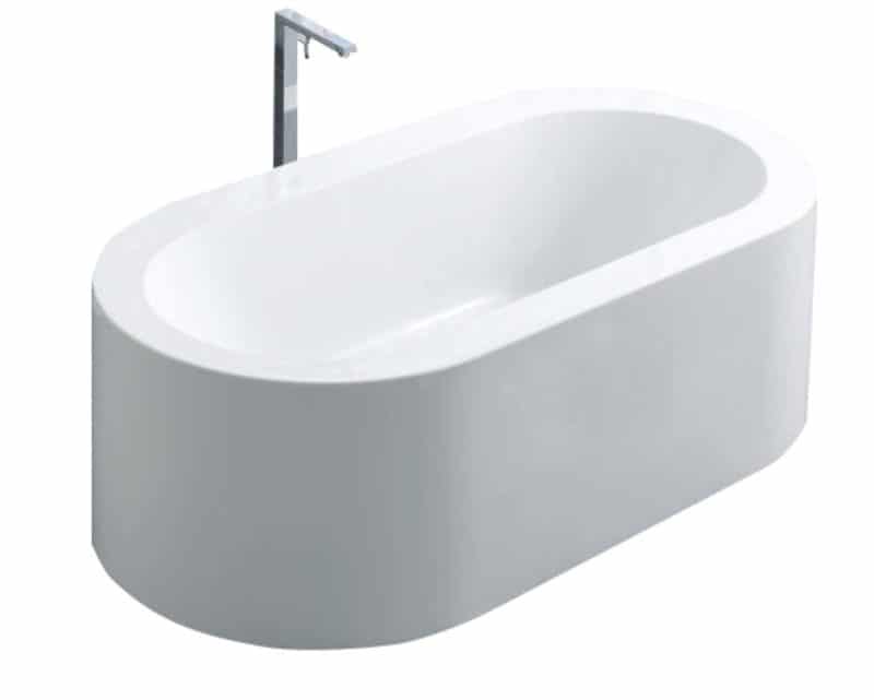 Orada 6-Foot Acrylic Freestanding Tub 72x38x24 | Royal Baths